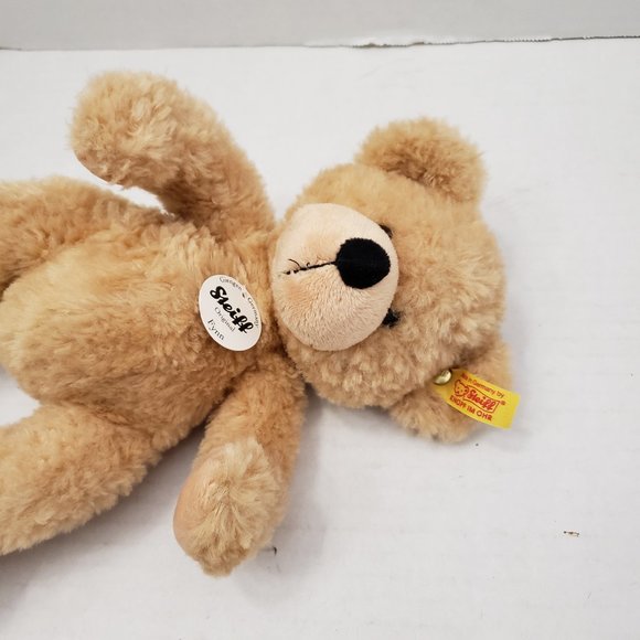 steiff | Toys | Steiff Fynn Teddy Bear Ginger Beige Germany Ear Tag ...